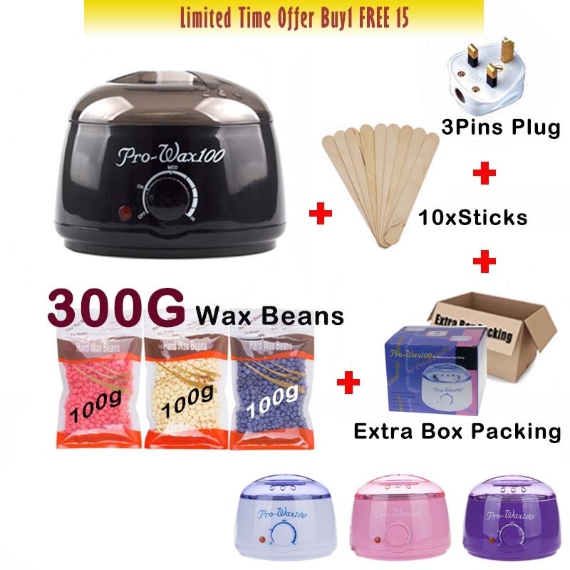 Wax Depilatory Heater Wax Warmer Wax Hair Removal Paraffin Waxing ...