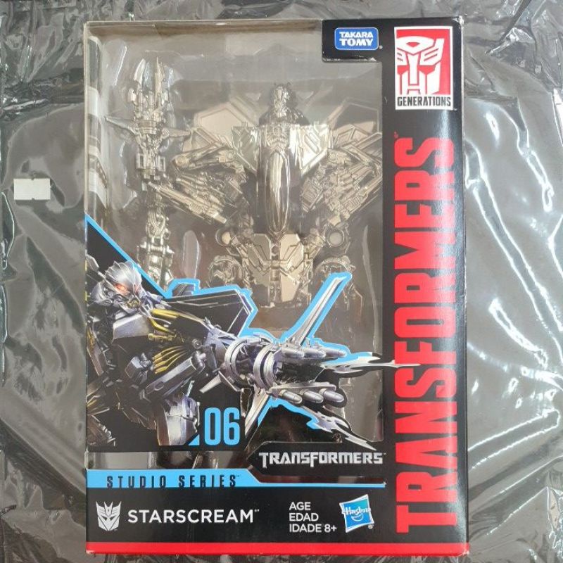 STUDIO SERIES 06 SS06 STARSCREAM TRANSFORMERS VOYAGER CLASS | Shopee ...