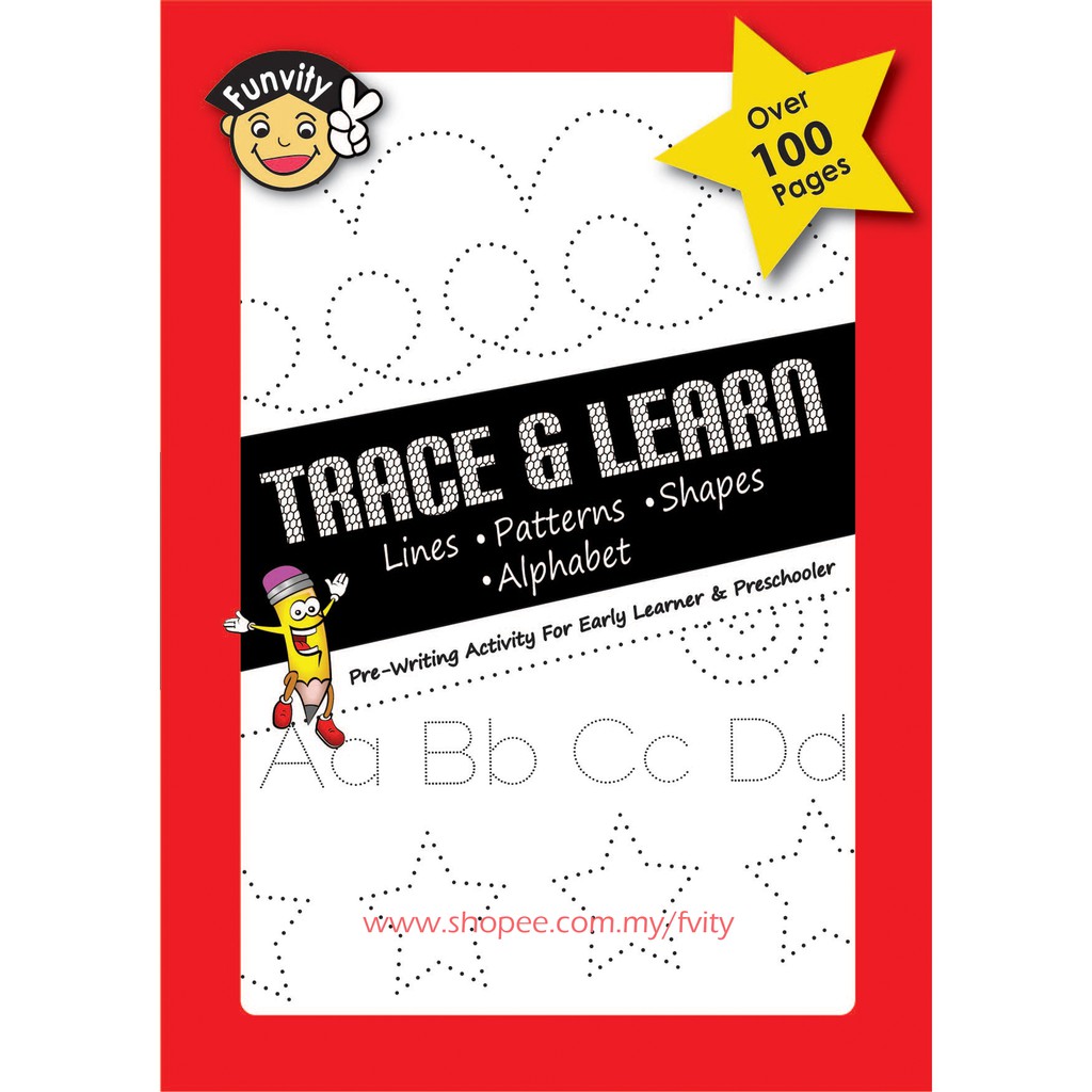 [Soft Copy] 100 Pages Fine Motor Pre-Writing Activity (Tracing Lines ...