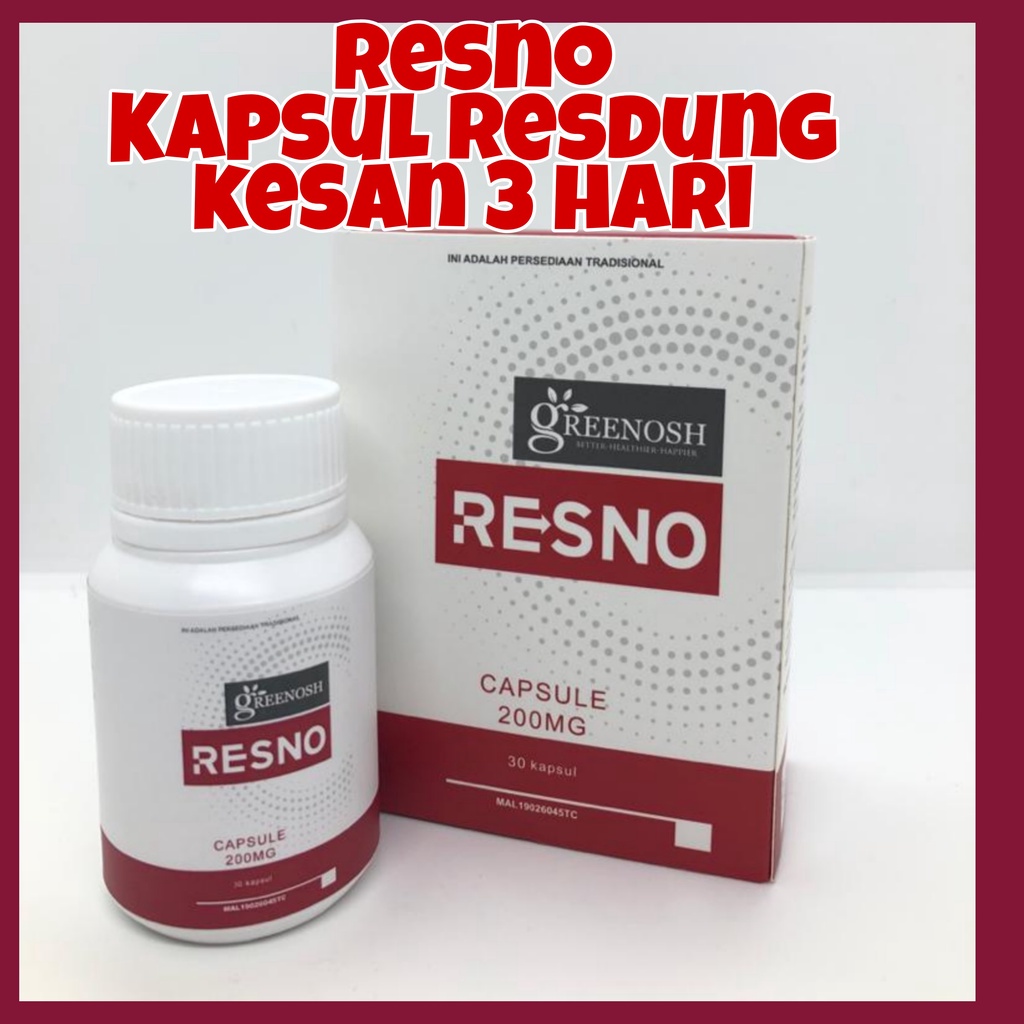 ORIGINAL HQ Kapsul Resno Untuk Rawat Resdung | Shopee Malaysia