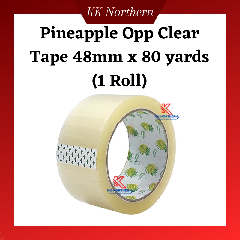 PINEAPPLE 48mm OPP Tape Transparent Packaging Salotape Cellophane Tapes ...