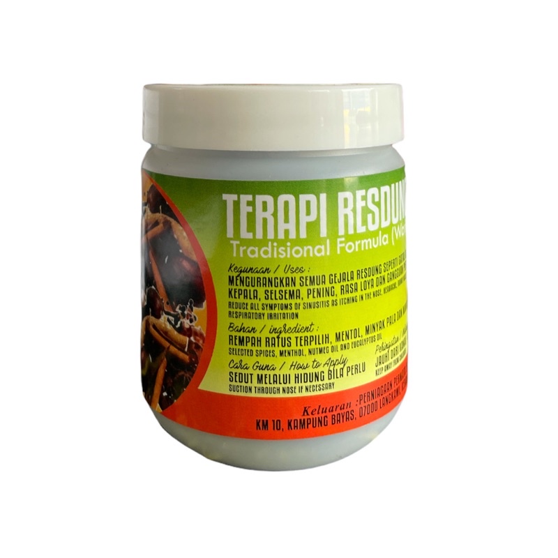 Terapi Resdung Herba Tradisional Formula Warisan Tok Saju | Shopee Malaysia