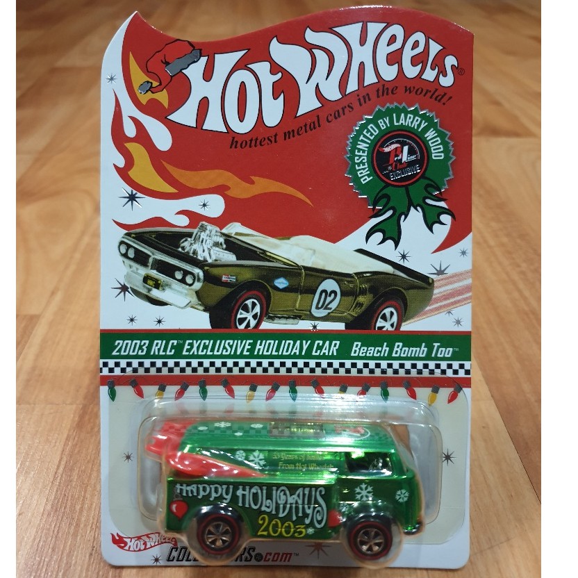 HOT WHEELS RLC BEACH BOMB TOO SPECTRAFLAME GREEN VVHTF 164/11914 ...