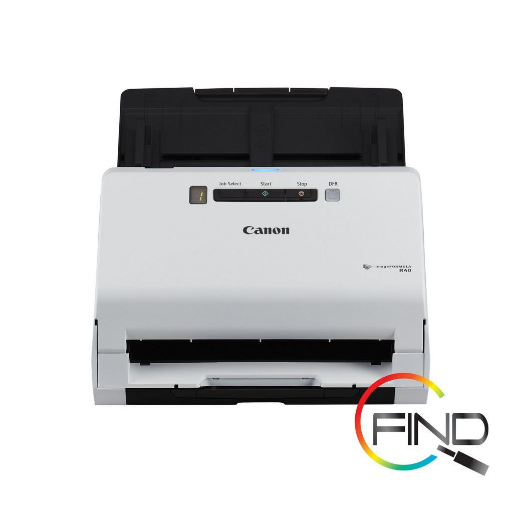 Canon ImageFORMULA R40 Office Document Scanner For PC and Mac, Color ...