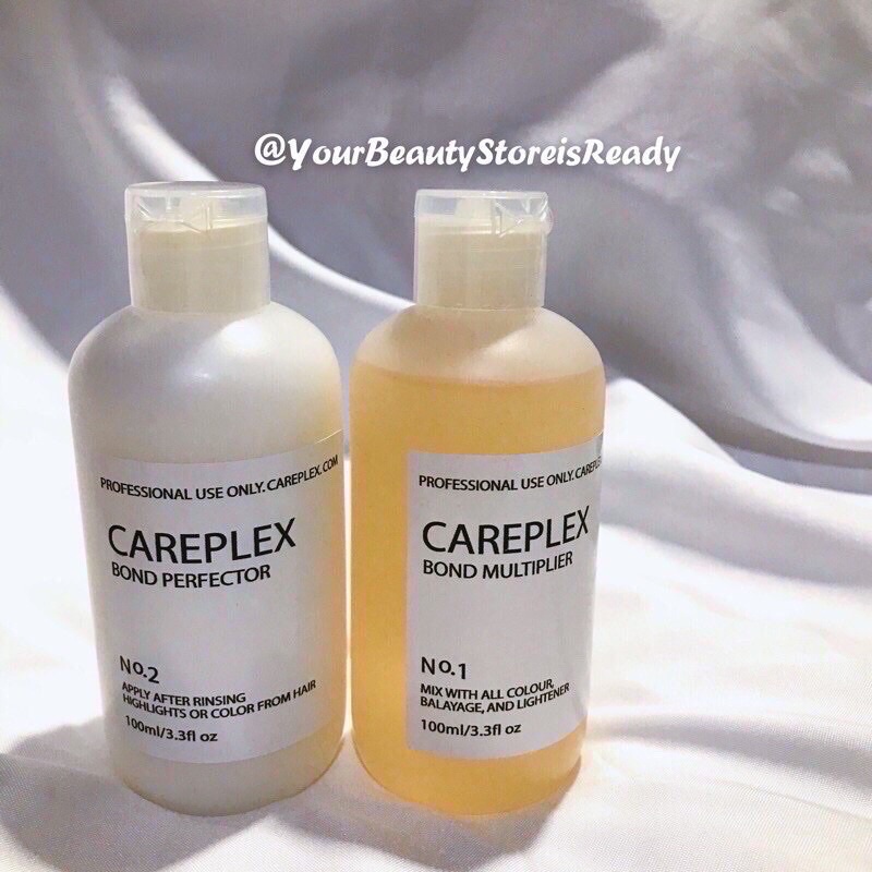 PROFESSIONAL USE CAREPLEX/ nlabor NO.1 & NO.2 Treatment At Home Damaged ...