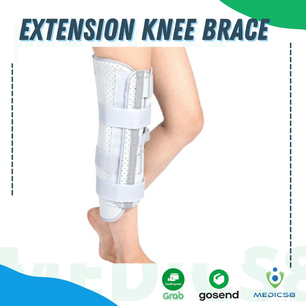 Knee Brace Extension Injury Injury Therapy Leg Support | Shopee Malaysia