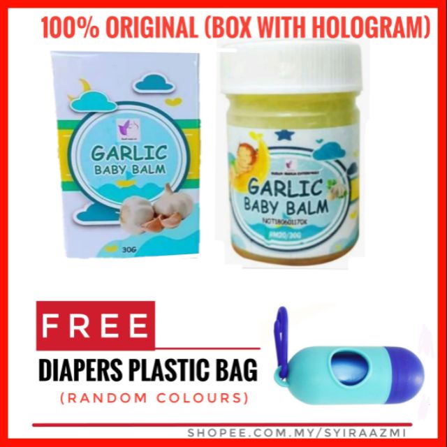 🔥GARLIC BABY BALM 🔥🎁FREE GIFT | Shopee Malaysia
