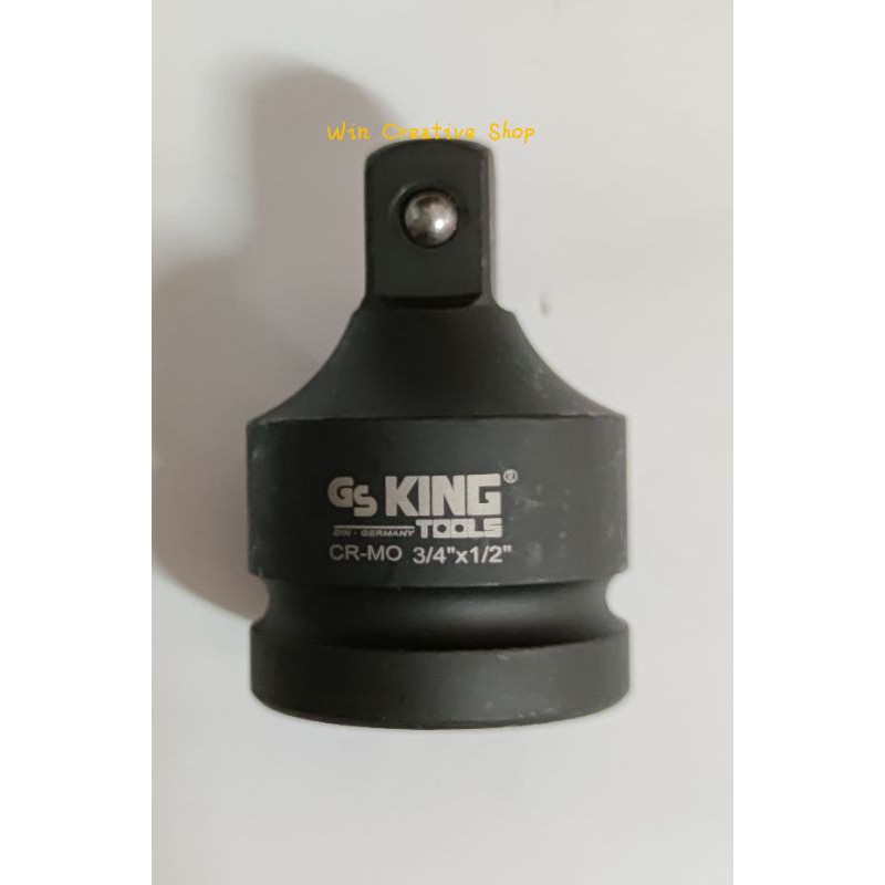 GS KING TOOLS IMPACT ADAPTER (1/2 x 3/4, 3/4 x1/2, 3/4 x 1, 1 x 3/4 ...
