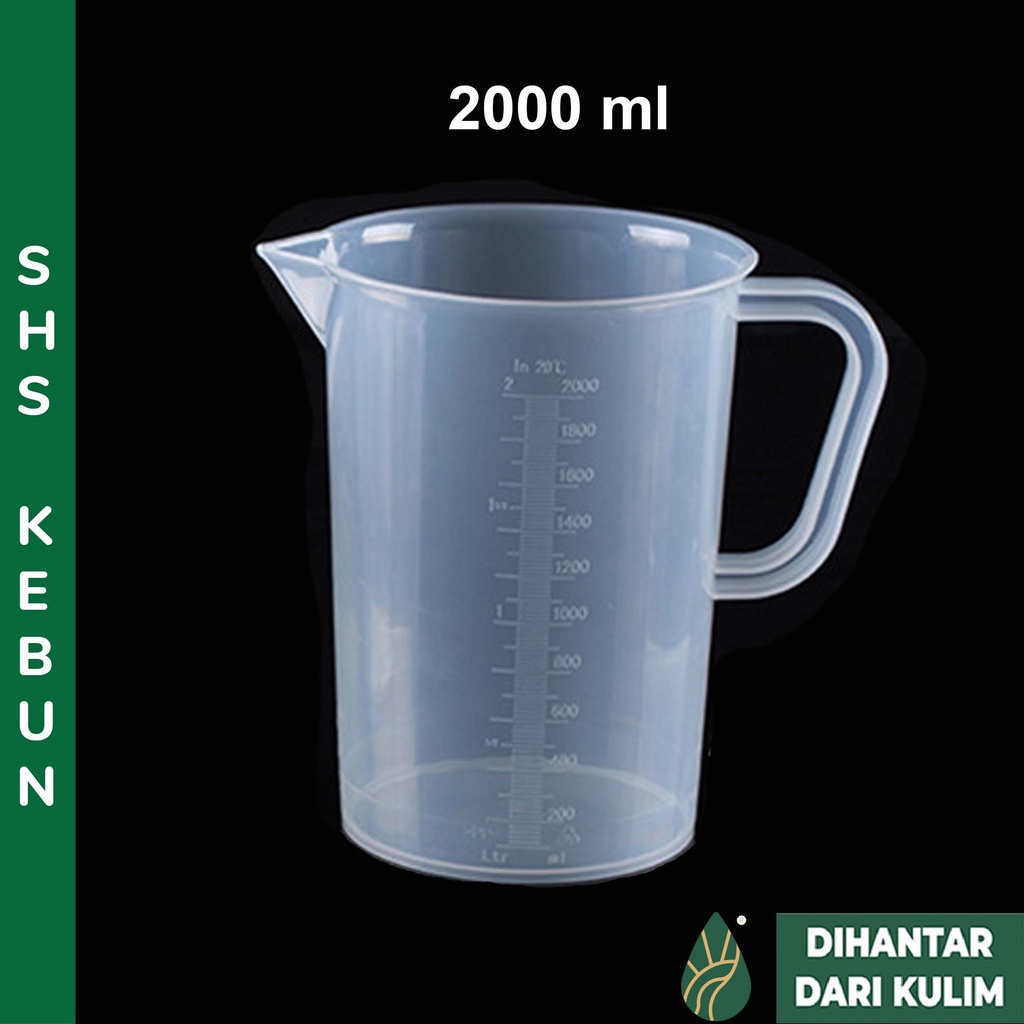 Jag Air Plastik Jag Penyukat Plastik 2 Litre Transparent Plastic ...