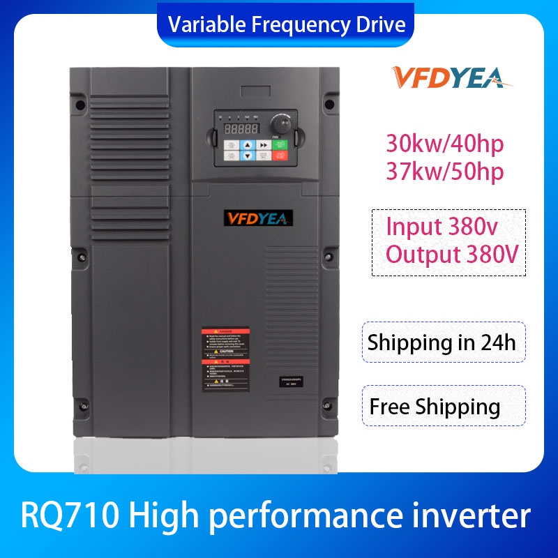 VFDYEA 415v 75kw(100hp)30kw (40hp) 37kw 45kw 55 kw 90kw VFD Vector ...
