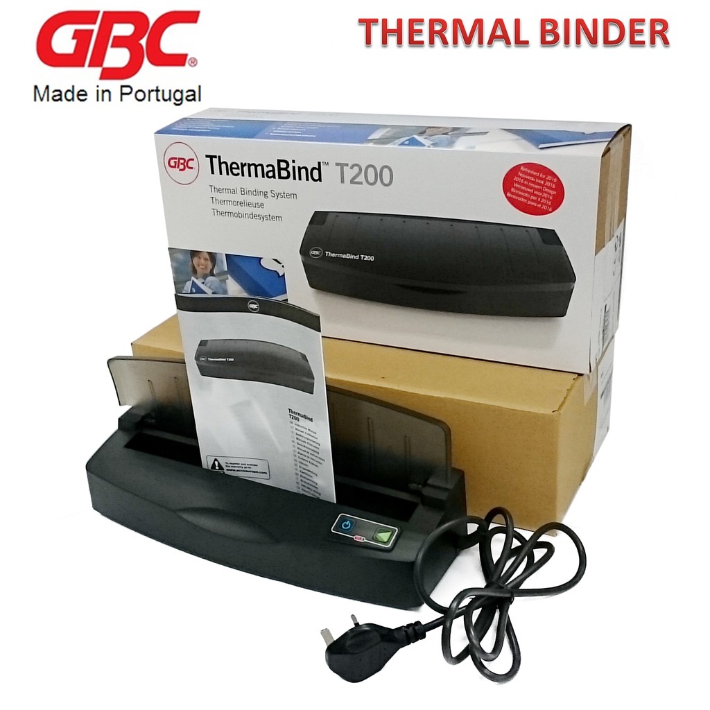 Electric Thermal Binding Machine GBC ThermaBind T200 | Shopee Malaysia