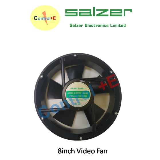 SALZER 8 INCH 240V VIDEO/AXIAL FAN C/W BALL BEARING (INDIA) | Shopee Malaysia