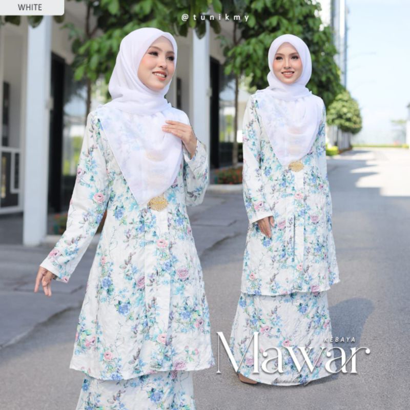 Raya Collection | Kebaya Mawar By Tunik.My | Kebaya Muslimah | Kebaya ...