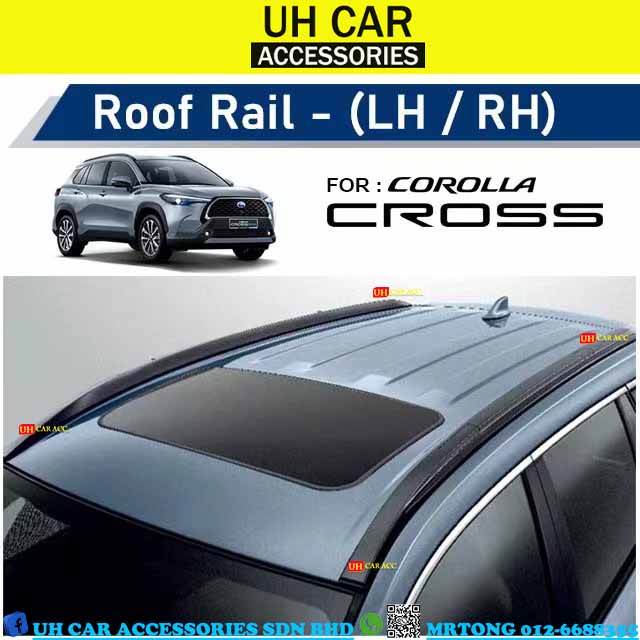 TOYOTA COROLLA CROSS 2020 2021 2022 ROOF RACK RAIL | Shopee Malaysia