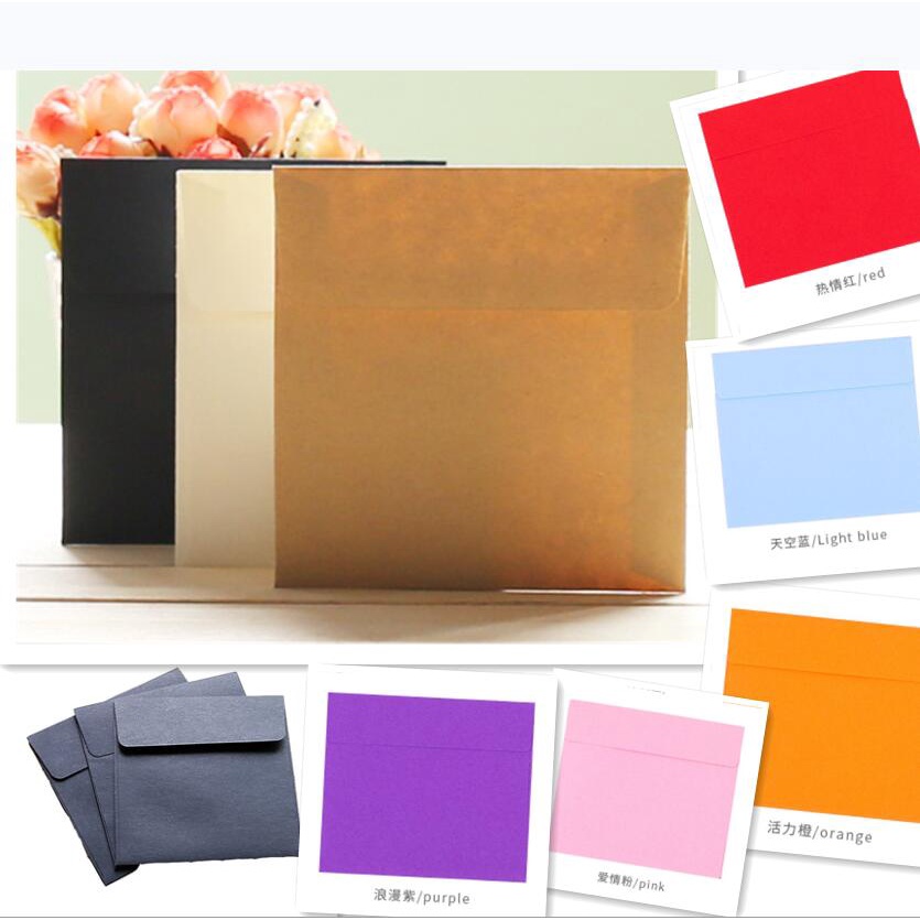 【JY】Mini Small Envelope Color Envelope Greeting Envelope Gift Envelope ...