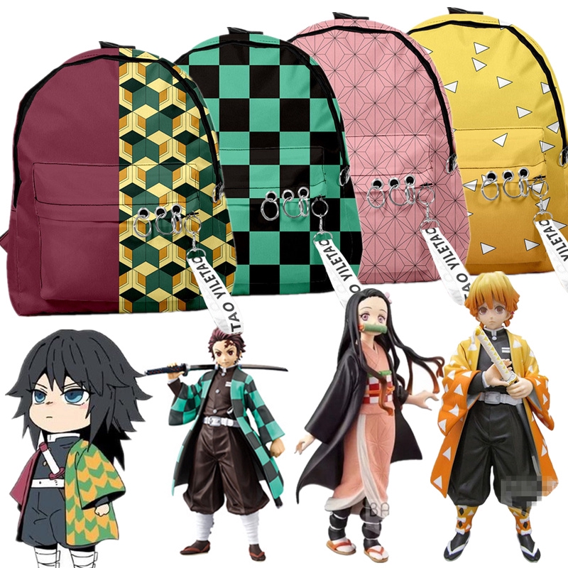Demon Slayer Kimetsu no Yaiba Backpack Anime Backpack Casual Backpack ...