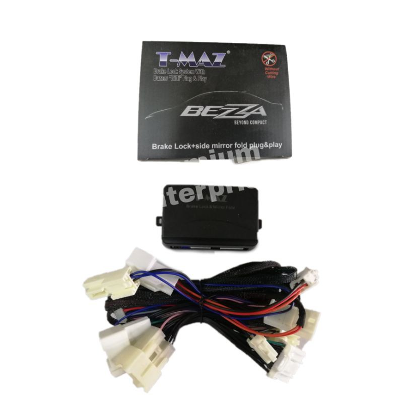 PERODUA BEZZA NEW TMAZ BRAKE LOCK AND SIDE MIRROR FOLD PLUG AND PLAY ...