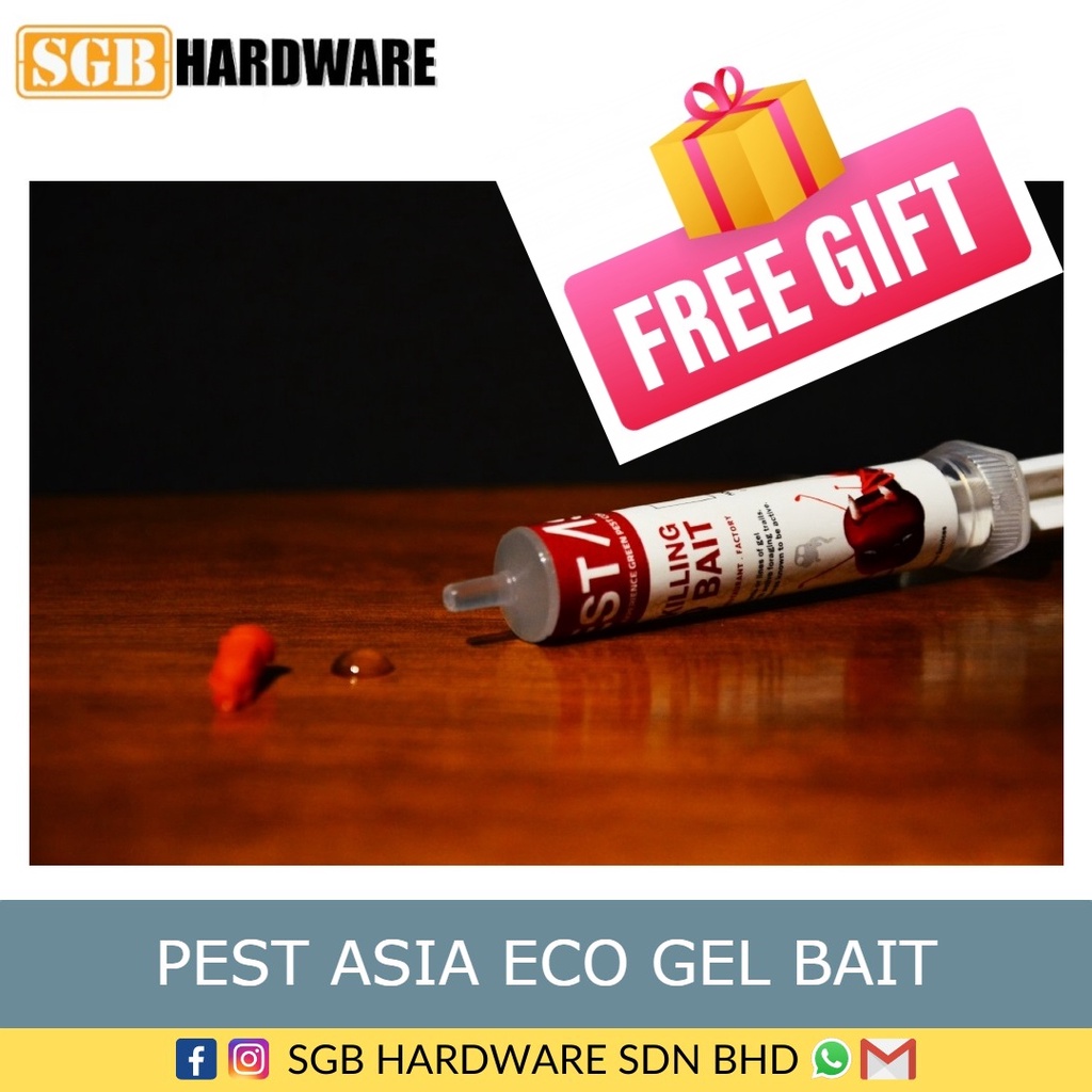 PEST ASIA Ant Eco Gel Bait, 10g [Ant Killer] / Ubat Semut / Pest Asia ...