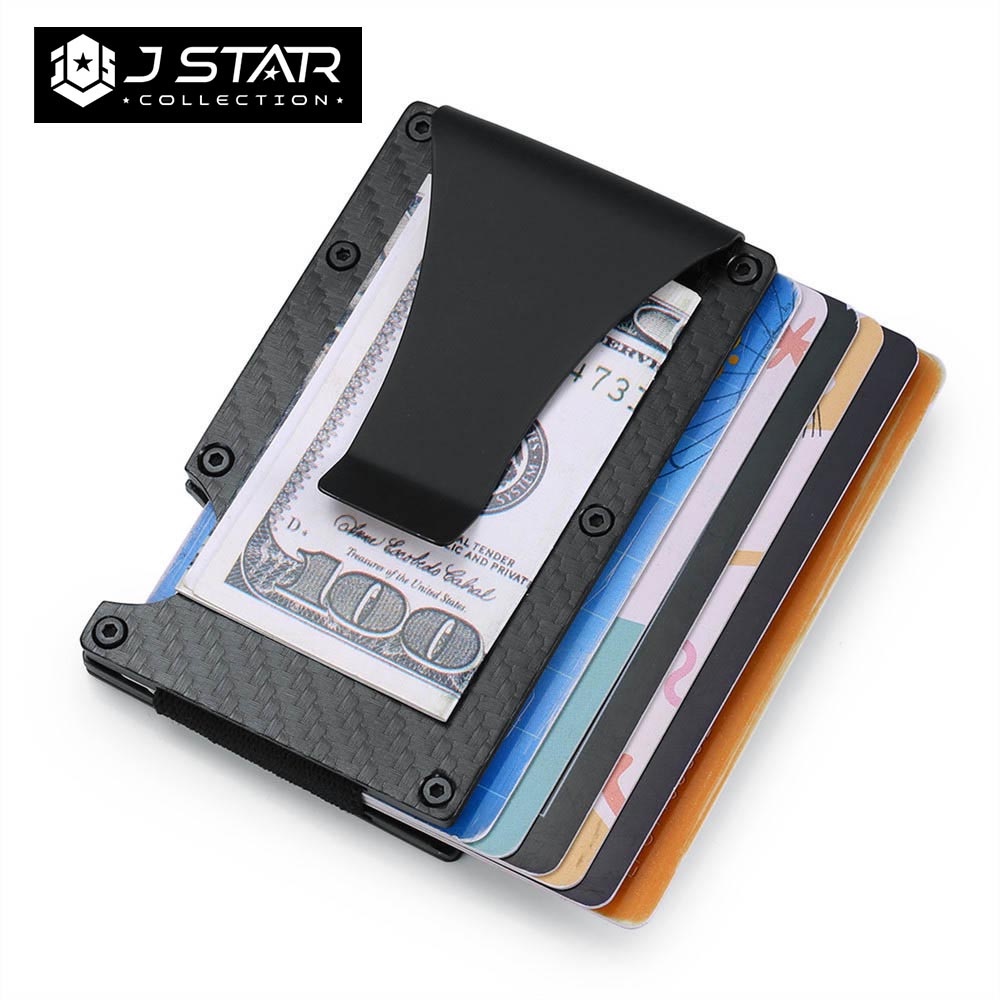 RFID Metal Card Holder Wallet Pakej Kad Holder Lelaki Wanita Dompet ...