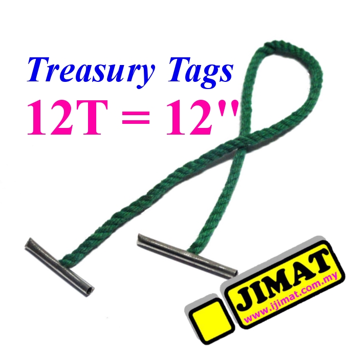 Book Treasury Tags Tali Hijau (4T / 5T / 6T / 7T / 8T / 9T / 10T / 12T ...