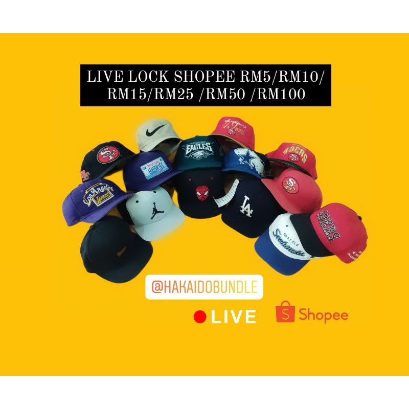 LOCK LIVE TOPI BUNDLE | Shopee Malaysia