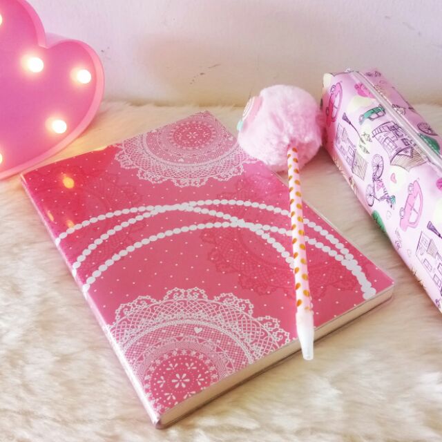 Buku Nota/Diari Comel Pink | Shopee Malaysia
