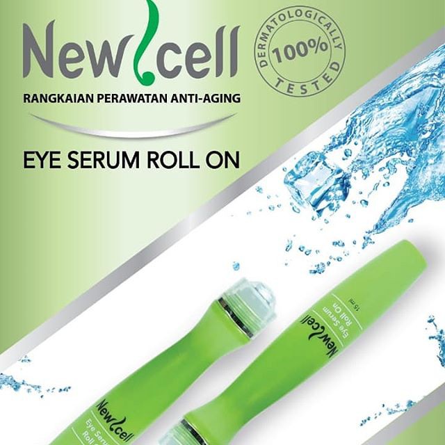 MATA NEW CELL EYE SERUM ROLL ON REFRESHING UNDER THE EYE AREA | Shopee ...