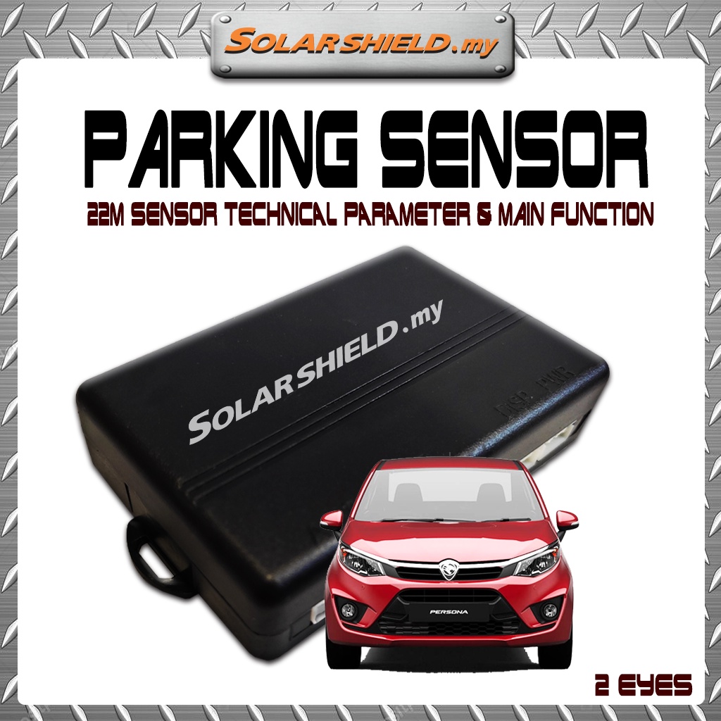 Car Assistant Parking Sensor Kit Reverse Sensor Vehicle Alarm Sound (2 ...