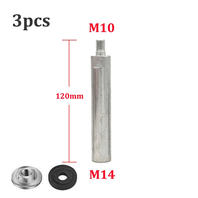 M14 To M10 M14 Convert To M10 Connection Extended Rod Adapter Extender ...