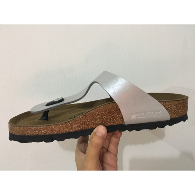 Birkenstock gizeh silver | Shopee Malaysia