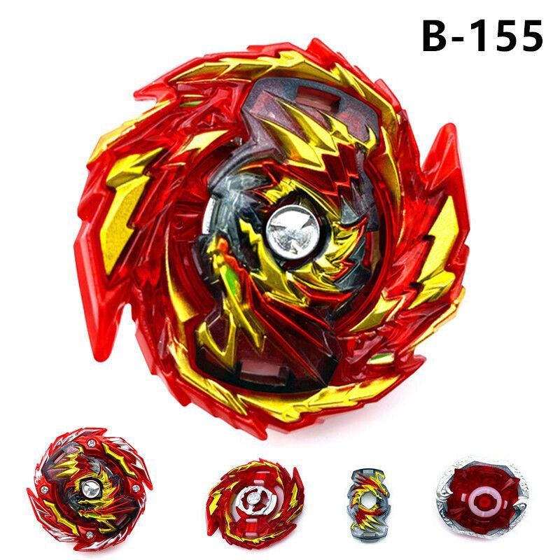 Beyblade Burst B-167 Sparking SuperKing Booster Mirage Fafnir B-163 ...