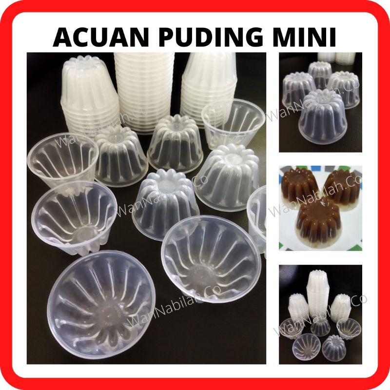 Acuan Puding Acuan Jeli Mini Jelly Acuan Puding Agar-agar Mini Jelly ...