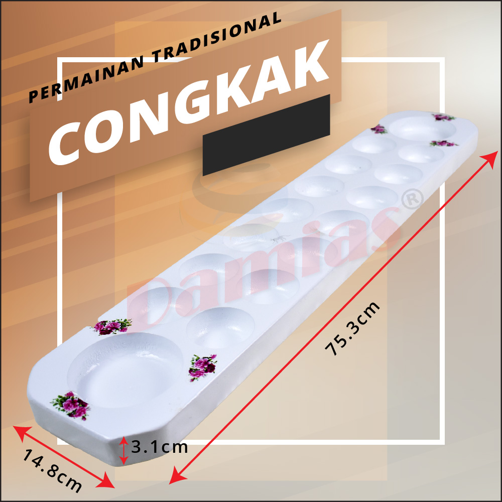 Congkak kayu permainan traditional Congkak Kayu Permainan Tradisional ...
