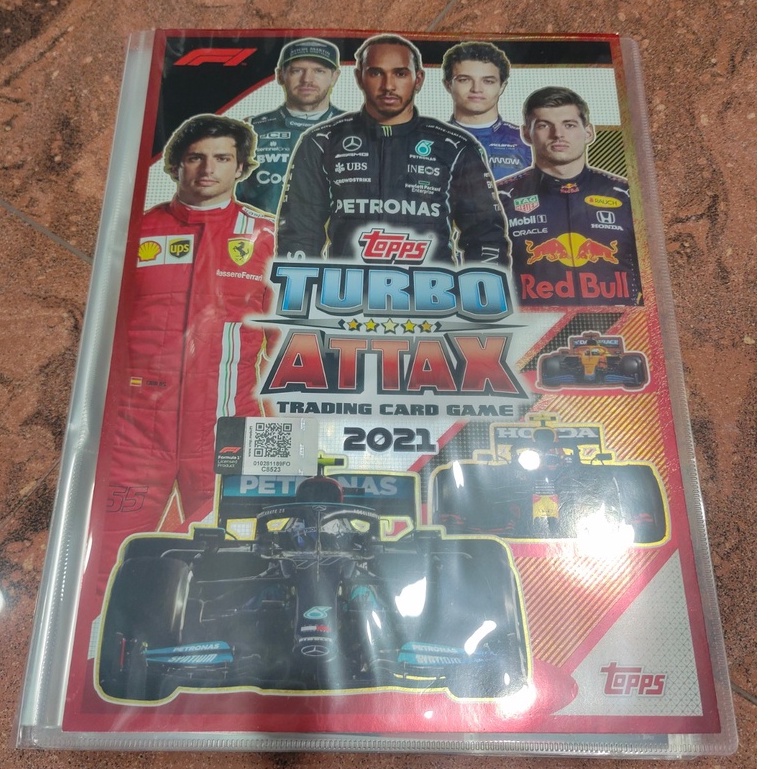 Topps F1 Turbo Attax 2021 Full Complete Set (Cards No. 1 to 254 ...
