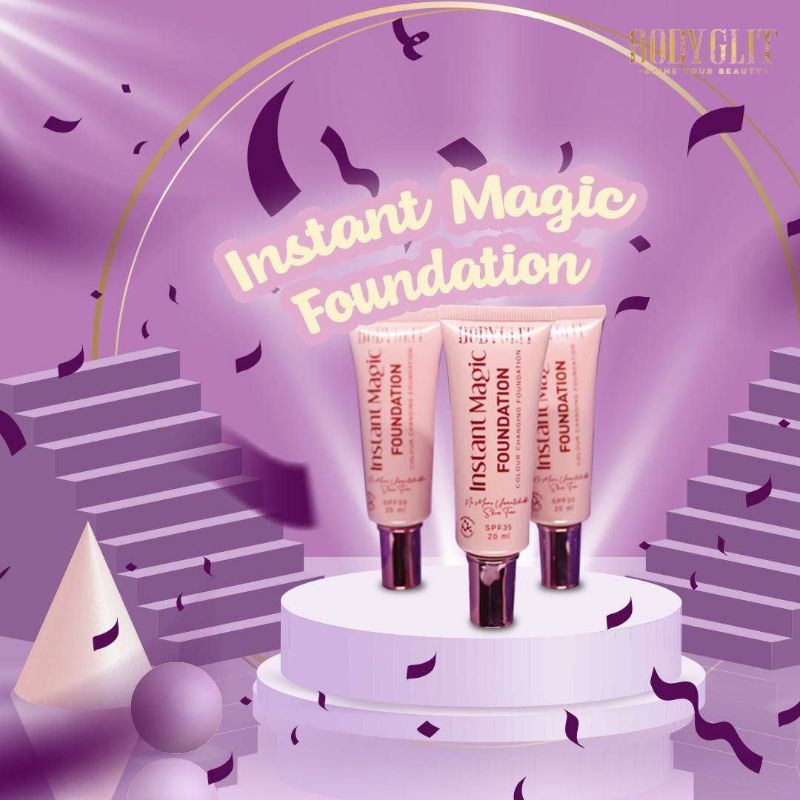 FOUNDATION - Instant Magic Foundation + Free Gift!! | Shopee Malaysia