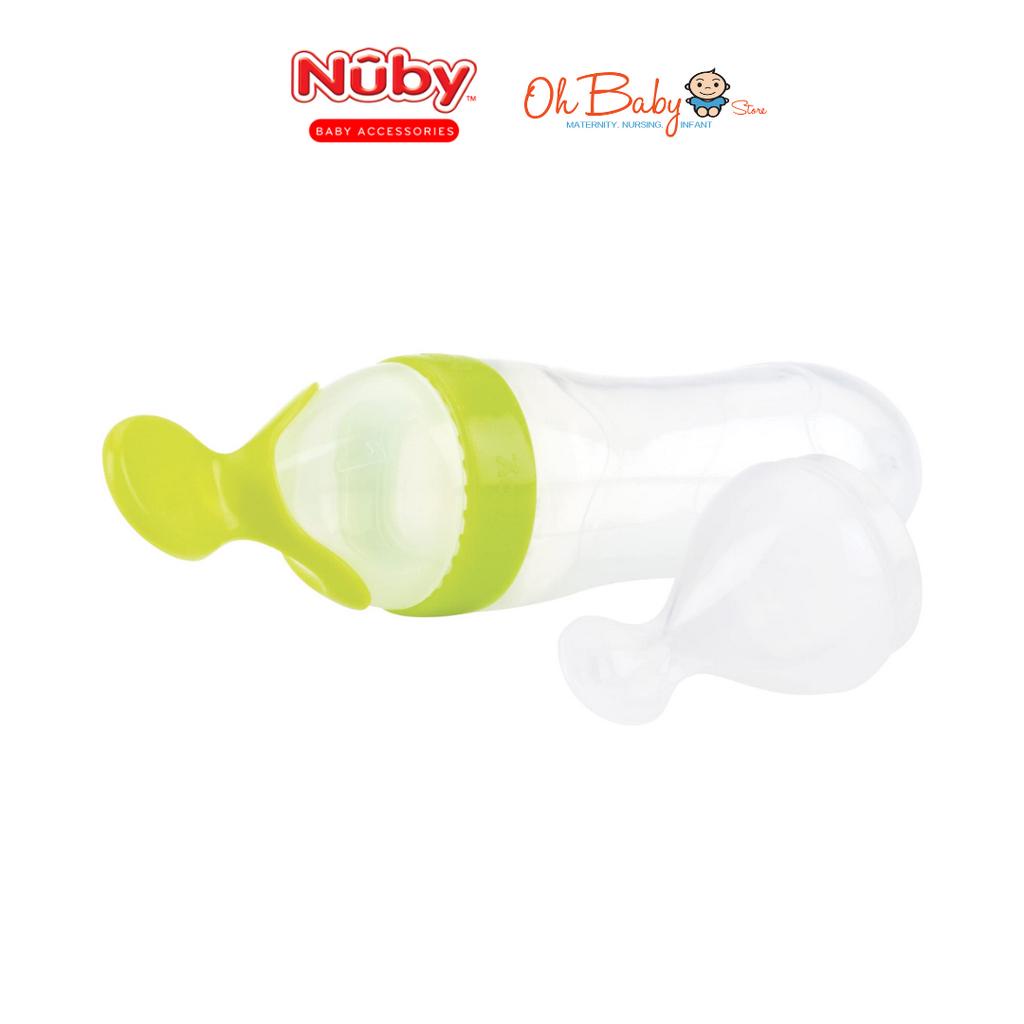 Nuby Food Feeder Garden Fresh First Solids Squeeze Feeder 3oz 4m+ (90ml) | Shopee Malaysia