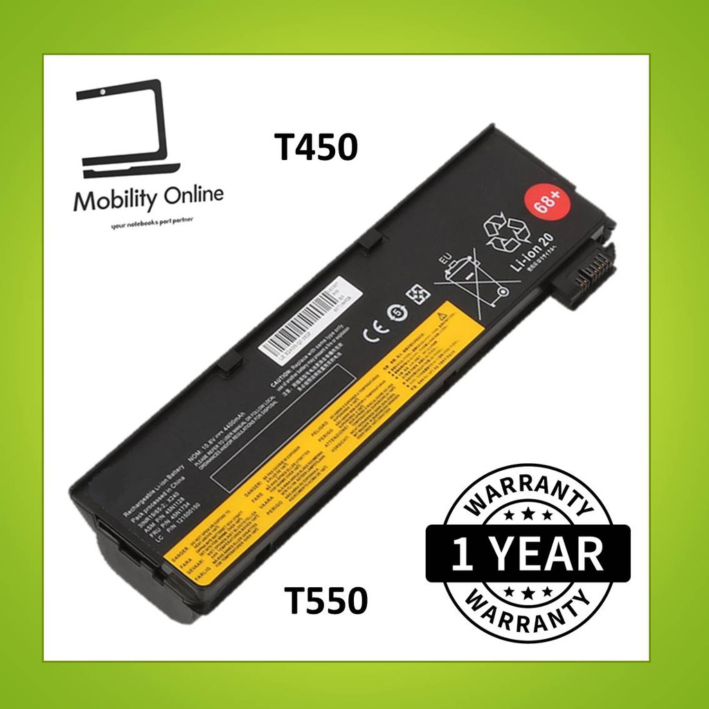 LENOVO X240 W550 T440 L450 T450 T550 X250 45N1737 45N1738 LAPTOP ...