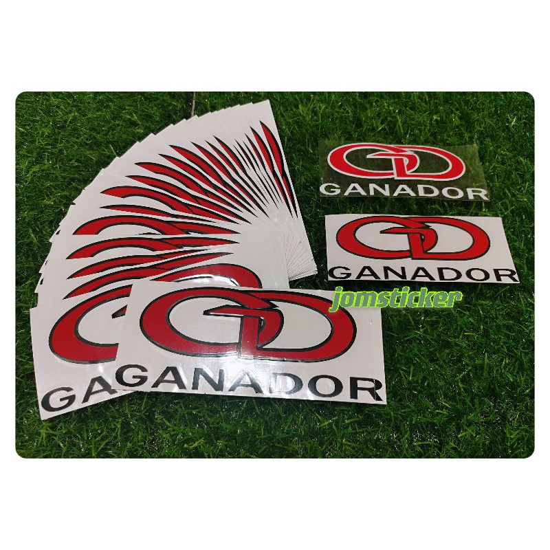 Sticker Ganador(sticker cutting) | Shopee Malaysia