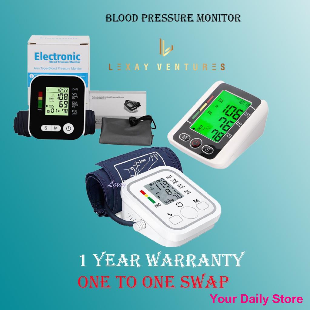 🔥Ready Stock🔥[1 Year Warranty] Digital Arm Blood Pressure Monitor ...