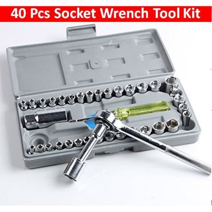 Shock Socket Key / Sok Wrench SET 40 in 1 - SET 46 in 1 / SHOCK PAS KEY ...