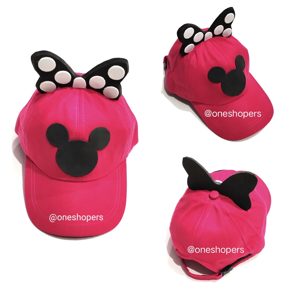 Mickey MOUSE MINNIE MOUSE Children's Hat/ MINNIE MOUSE Character Hat ...