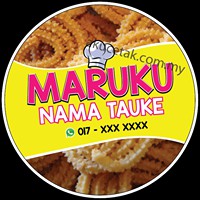 STICKER LABEL PRODUCT MARUKU (5cm) | Shopee Malaysia