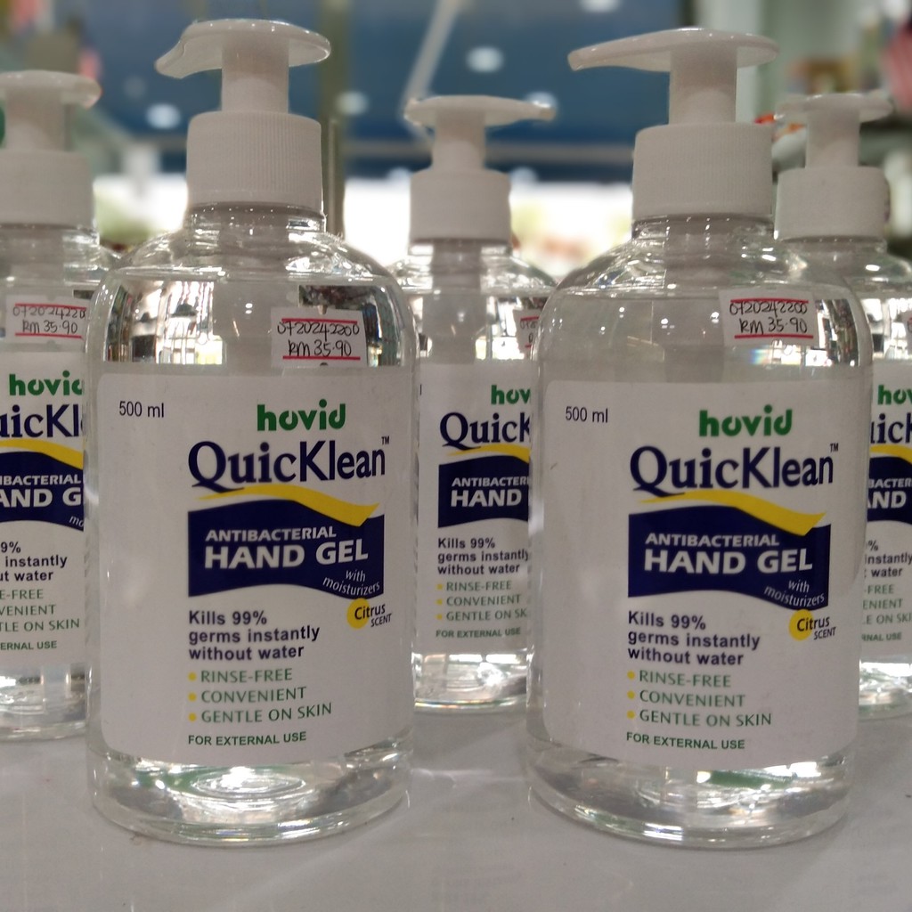 HOVID QUICKLEAN HAND SANITIZER 500ML | Shopee Malaysia