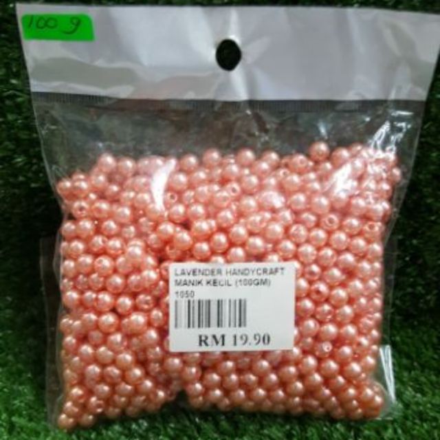 MANIK PEARLS 4 MM ( 100 gram ) | Shopee Malaysia