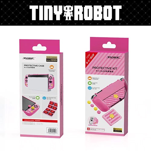 DOBE Nintendo Switch OLED Pink Case Combination - (TNS-2120) | Shopee ...