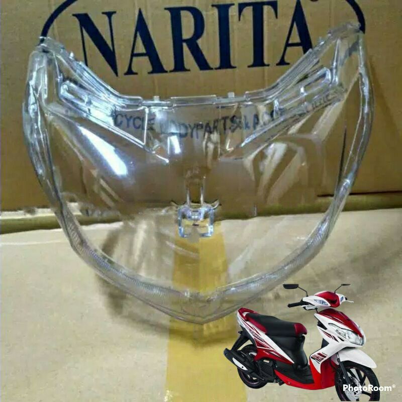 NARITA+FIGHT SIN GLASS FOR THE FIRST XEON CARBU 110 FRONT LIGHTS ...