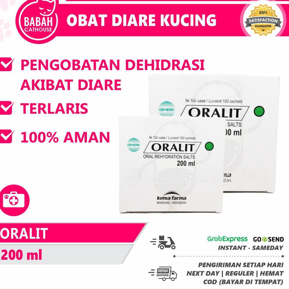 (LCE.31My21o) Oralit Diare Dog Cat Medicine Mencret Kitten Puppy ...