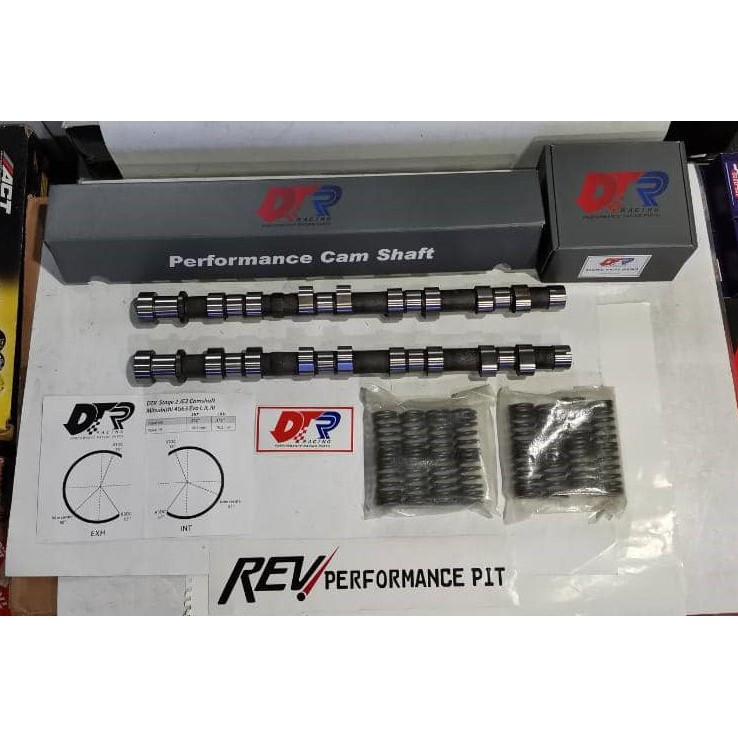 DTR Racing Hi Cam Camshaft EVO123 4G63 ( HKS Spec 272 degree ) | Shopee ...