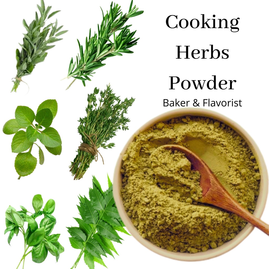 Cooking Herbs Powder 250g Oregano | Thyme | Basil Leave | Rosemary ...