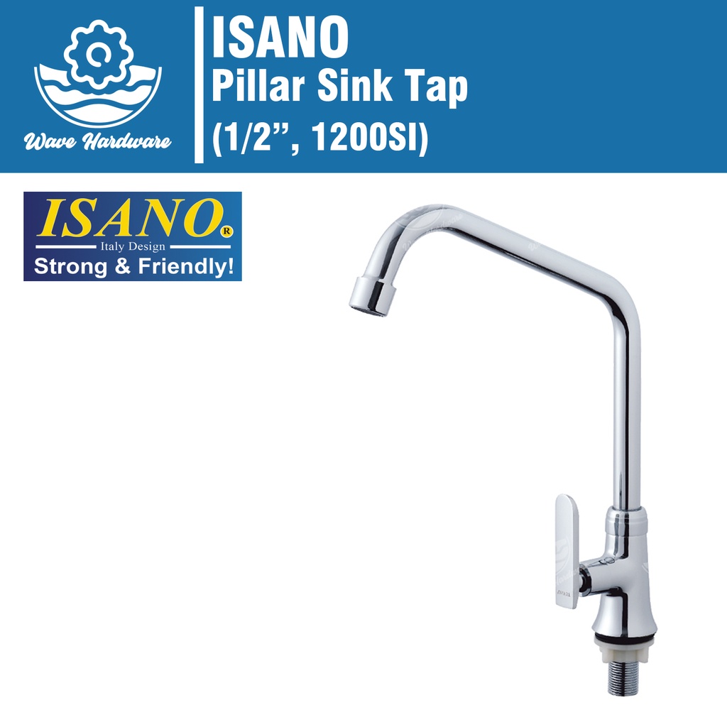 ISANO Pillar Sink Tap (1/2 Inch, 1200SI) | Shopee Malaysia